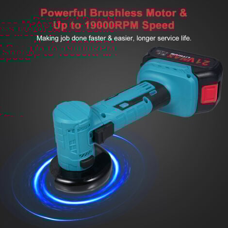 Ej.Life Mini Meuleuse Sans Fil, 76MM Mini Disqueuse Sans Fil, Meuleuse ...