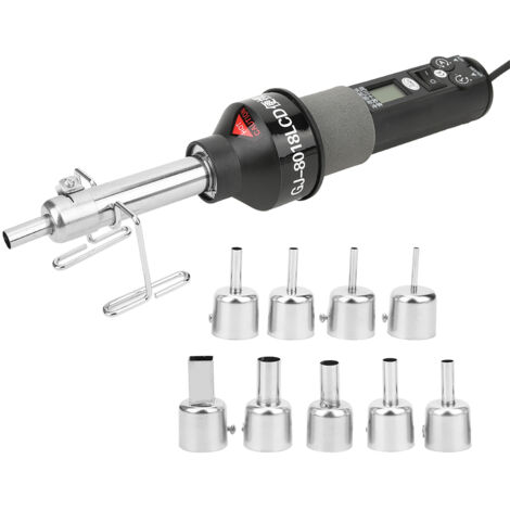 Thermostat de pistolet à Air chaud AC 220 V 9 Tuyere affichage ...