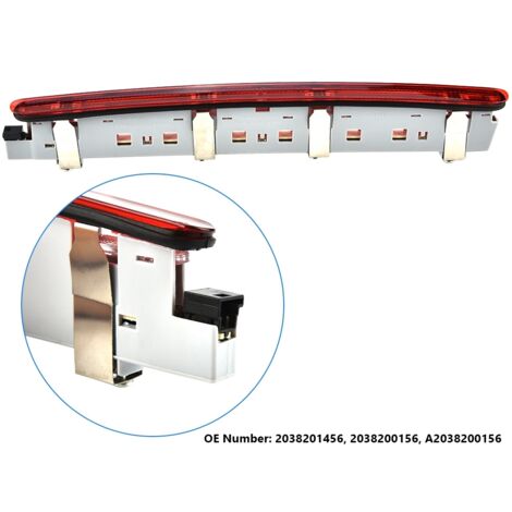 LED troisième arrêt feu stop arrière feu arrière pour Mercedes Benz ...