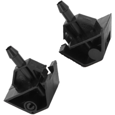 Paire de buses de lave-glace avant 28932-JD000 ABS noir de rechange ...