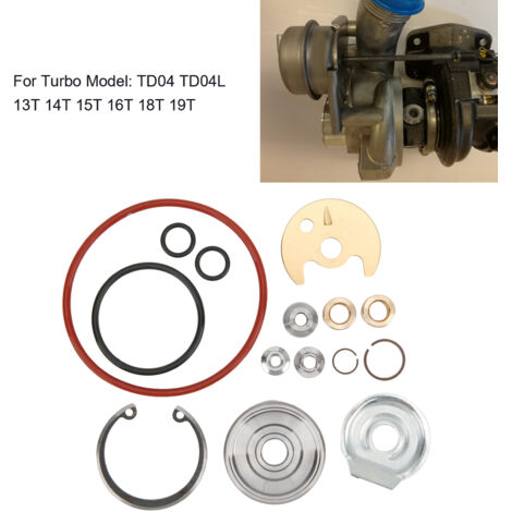 Turbine Rebuild, Repair Kit Anti Wear Corrosion Rebuild pour TD04 TD04L ...