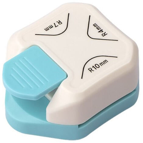 Poinçon D'angle Rond, Poinçon de Coin 3 en 1 R4 R7 R10 Multifonctionnel ...