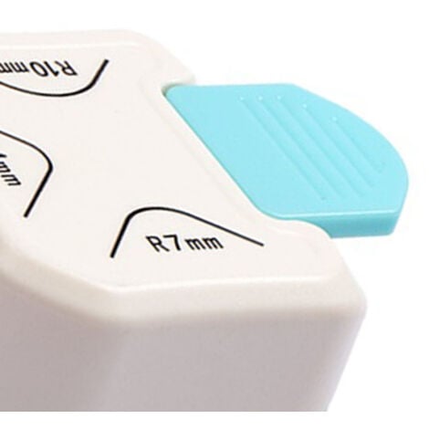 Poinçon D'angle Rond, Poinçon de Coin 3 en 1 R4 R7 R10 Multifonctionnel ...