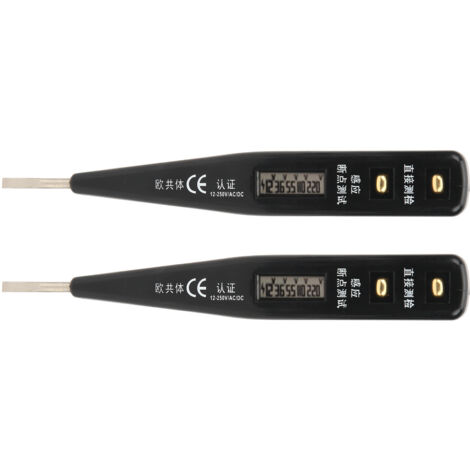 Crayon de Test, Testeur de Tension Multifonction Sensible avec Clip de ...