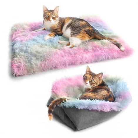 Lits de lit de chat lavables pour chats intérieurs animal de compagnie ...