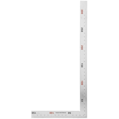 Outil de Mesure de la Règle à Angle Droit 500x250 Mm à 90 Mm (300 mm ...