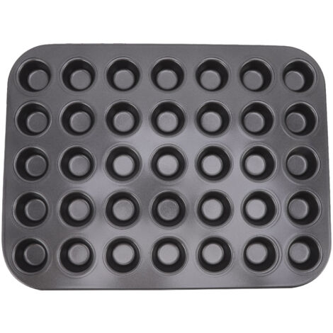 Generic Mini Muffin Pan, Mini Muffin Pans Antiadhésive 24 Cupcake avec ...