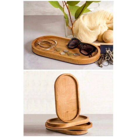 Plateau de service Plateau de service 100% WOODEN Beige