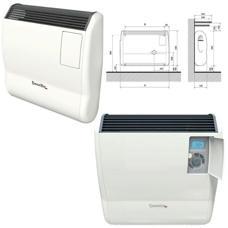 RADIATORE A GAS GAZELLA EVO 5000 Metano