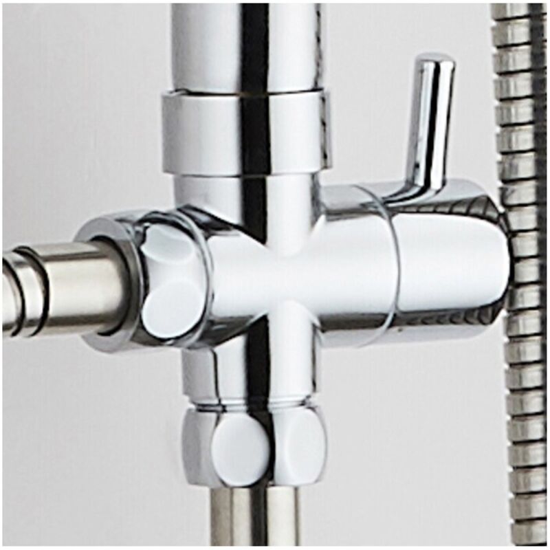 DEVIATORE COLONNA DOCCIA LX-4001 CROMO GROENL