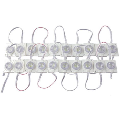 Jandei - Module LED 12V 1,5W 6000K SMD3535 extérieur IP65 chaîne 20 ...