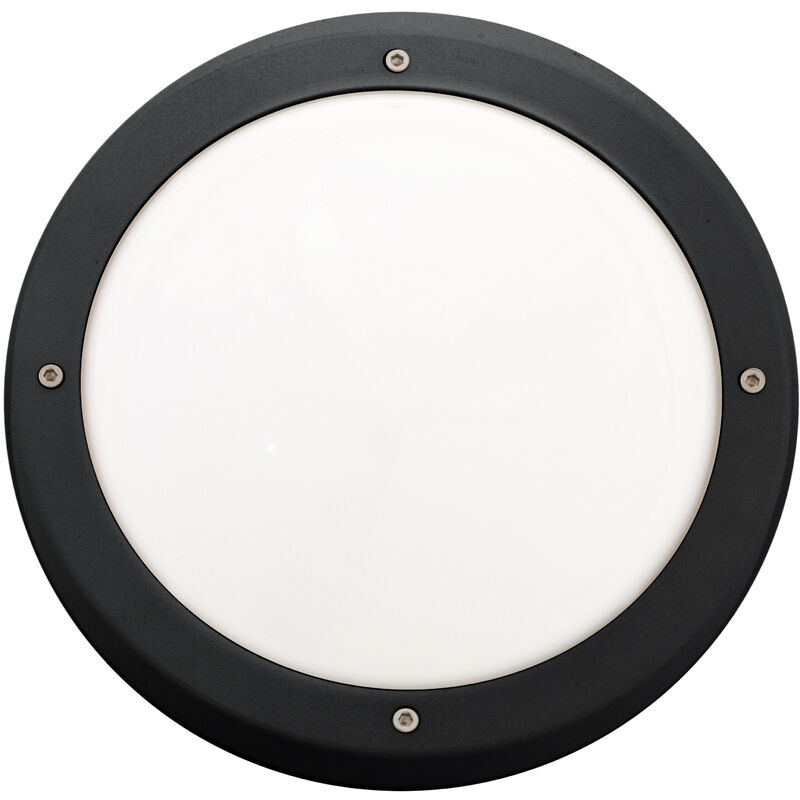 Applique PRIM IP65 LED SMD AC 13W 1100lm CRI80 3000K Noir