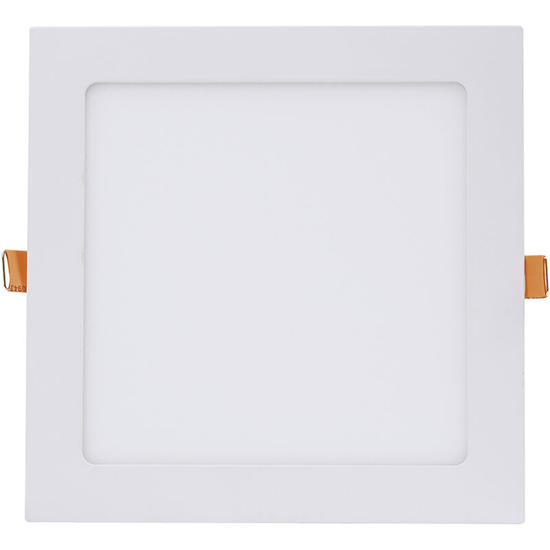 Plafonnier encastré GIA Square Recessed IP23 LED SMD 18W 1535lm CRI80 ...