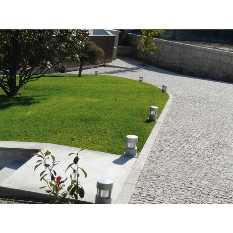 Borne MINI NICO IP65 LED SMD 13W 1300lm CRI80 4000K 208mm Gris