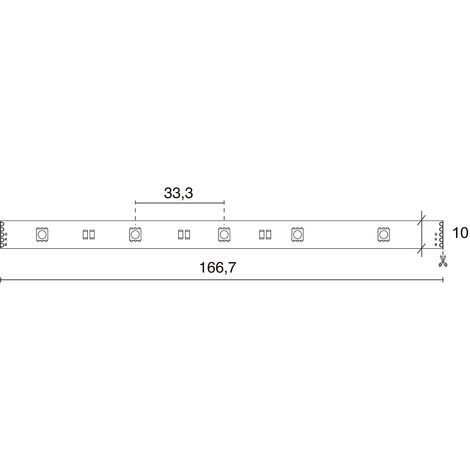 Tiras LED NILO LED SMD RGB 7.20W/m 120º