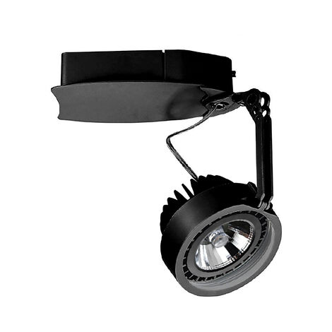 Projecteur surface tilt HAITI LED COB 17W 2180lm CRI85 3000K 14º Noir