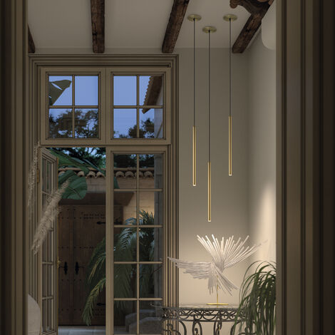 Colgante TANIA LED SMD AC 4W 400lm(215lm) CRI80 3000K Noir