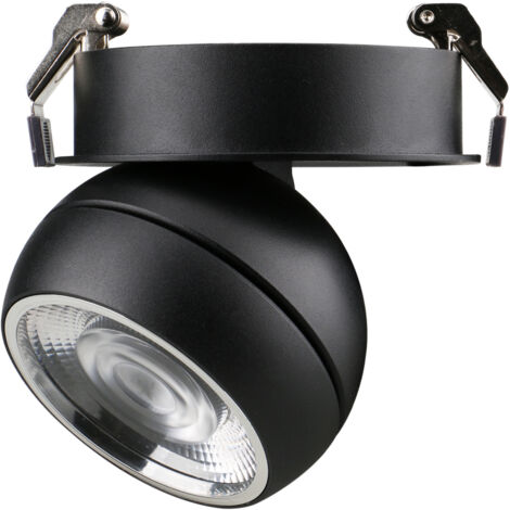 Plafonnier encastré tilt UKU1 Corte de fase L,C LED COB 7W 881lm(783lm ...