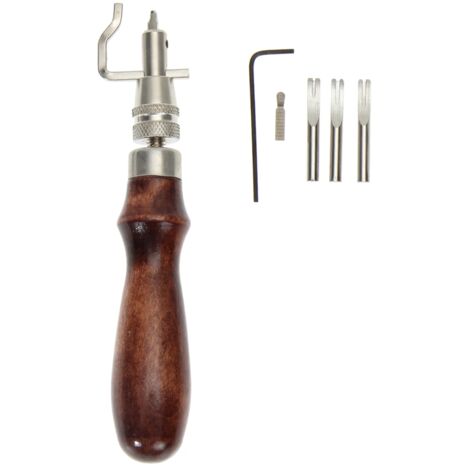5 in1 Pro cuir artisanat bord presse Kit maroquinerie réglable Pro ...