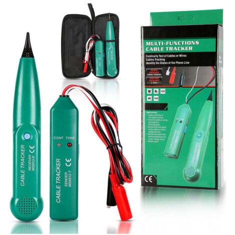 Outil de recherche de câble réseau Ethernet Tracker - Vert