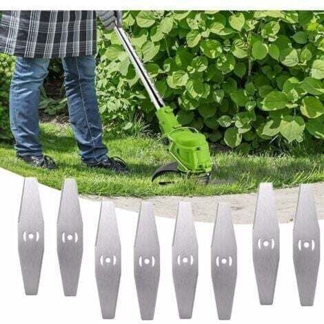 Coupe Bordure Lame De Rechange, 24V Coupe Bordure sans Fil avec Batterie Lame en Métal ...