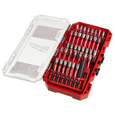 Perfect Match Set mit 38 Bits und Winkelgetriebe - Milwaukee 4932492656