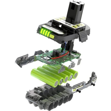 RYOBI ONE+ Li-Ion 18V 2Ah Akku – RB1820C