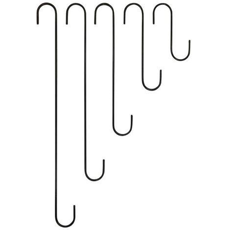 8" S Hooks - Pack of 3