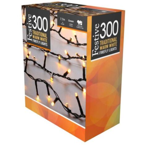 Firefly Lights - Warm White - 300 LED Lights (P036125)