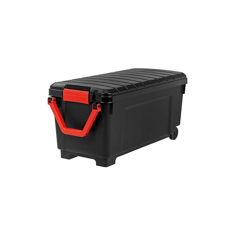 CAJA EXPLORER BOX NEGRO 170 L CON ASA Y RUEDAS - 103865