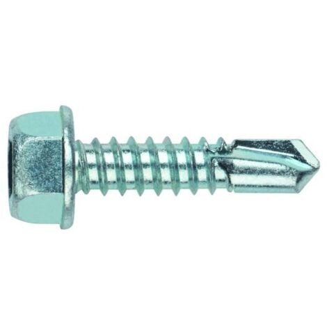 TORNILLO AUTOTALADRANTE DIN-7504-K ZINCADO 5,5 X 22 MM 125 UDS - VABE5522