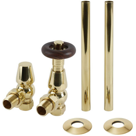 Milano Windsor Angled Radiator Heated Towel Rail Thermostatic ...