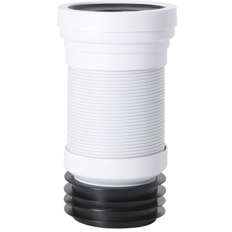 Milano Bathroom Flexible Plastic Close Coupled Toilet WC Pan Straight ...