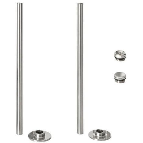 Milano Windsor Angled Thermostatic Radiator Valve TRV and Pipe Set ...