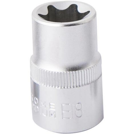 Douille torx E18 1/2" CrV - OS 3036 - CLAS Equipements