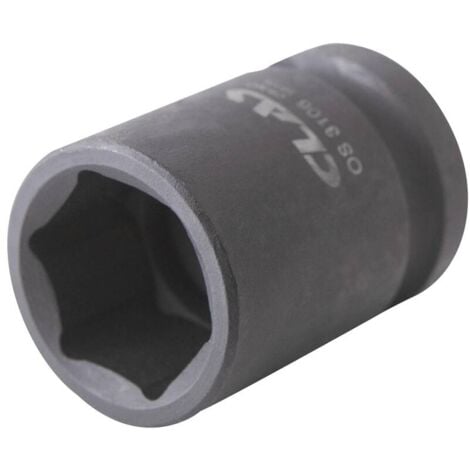 Douille choc 19mm 1/2" Cr-Mo DIN ISO 2725-3 - OS 3106 - CLAS Equipements