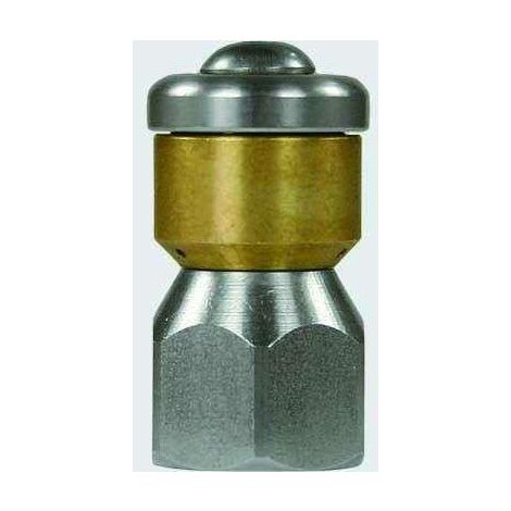 Buse canalisation rotative 1/8f calibre 0.80 - RM - Buse pour nettoyage ...