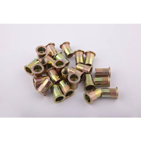 25 rivets filetés M10 x 21 mm - SA 2486 - CLAS Equipements