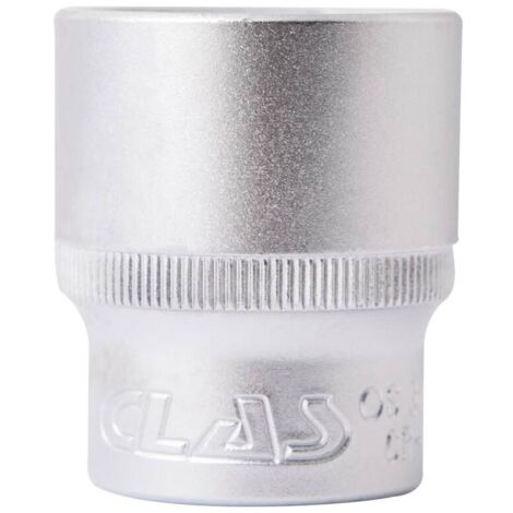 Douille 6 pans 32mm 1/2" CrV DIN ISO 2725-3 - OS 3018 - CLAS Equipements