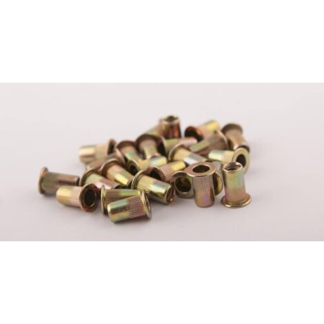 25 rivets filetés M5 x 13 mm - SA 2483 - CLAS Equipements
