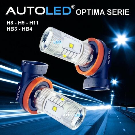 LED HB4 6 LEDS HAUTE PUISSANCE BLANC AUTOLED®