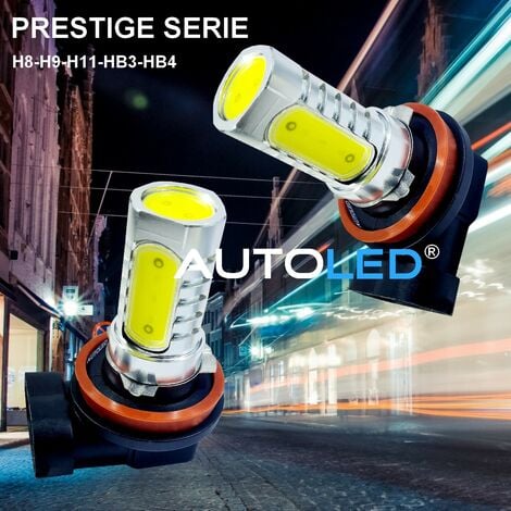 LED HB4 4 LEDS COB BLANC AUTOLED®