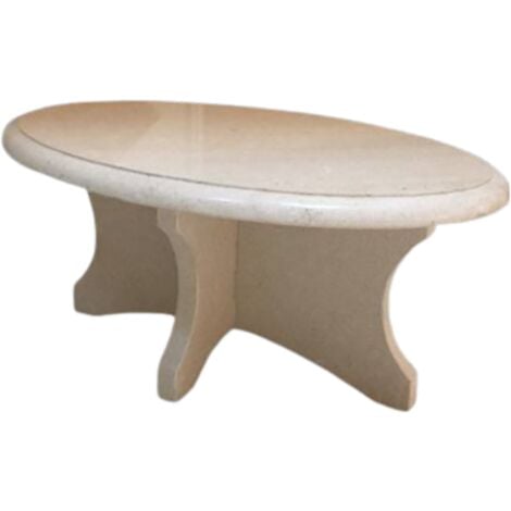 Table Basse Ouessant - Droit/Chanfrein - 70 x 70 x 53 - Pierre Bleue ...