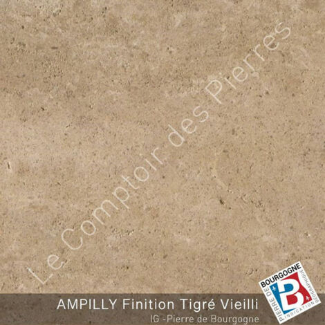 Evier en pierre Bastide 2 bacs - 200 x 60 x 20 - Ampilly Tigré Vieilli ...