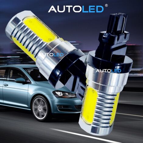 LED T25 3156 4 LEDS COB BLANC AUTOLED®