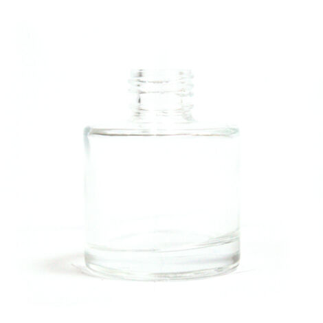 Flacon diffuseur rond à roseaux de 50 ml - Transparent- Vendu par 1
