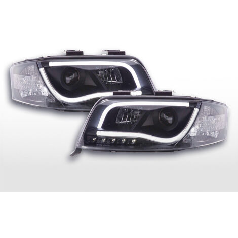 Phare Daylight LED DRL look Audi A6 type 4B 01-04 noir