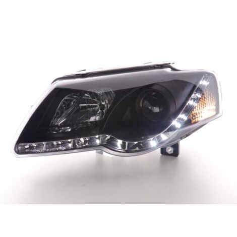 Phare Daylight LED DRL look VW Passat type 3C 05- noir
