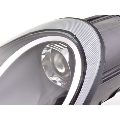 Phare Daylight LED DRL look Porsche Boxster (987) 04-08 noir
