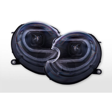 Kit phares xénon Feu de position LED Mini Cooper (R55, R56) 06-12 noir